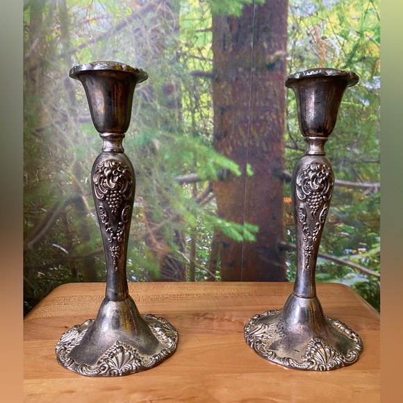 Godinger | Accents | Vintage Godinger Silver Plated Candle Holders ...
